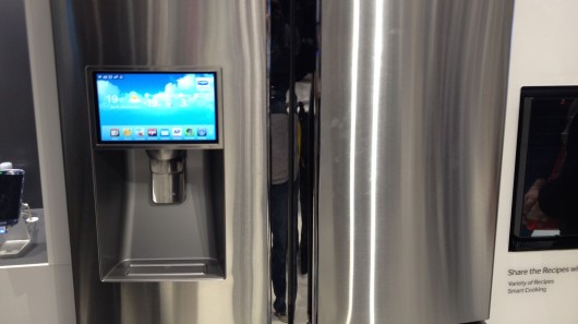 Samsung refrigerator T9000 touchscreen & android based refrigerator ...