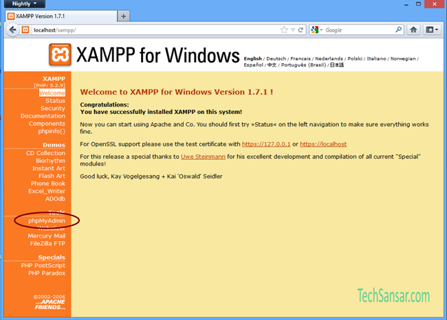 accessing-localhost • TechSansar.com