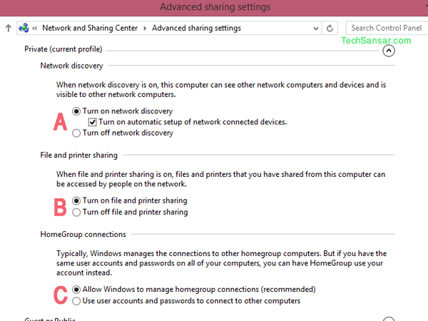 turn-on-network-sharing-on- • TechSansar.com