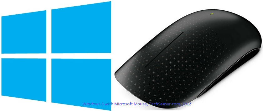 Windows 8 with Microsoft's Gesture Mouse • TechSansar.com